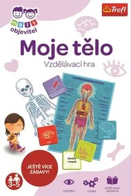 TREFL Vzdělávací hra Malý objevitel: Moje tělo / Dětská hra / 4 hrací