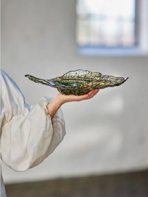 Zelená skleněná mísa Aiku – Bloomingville