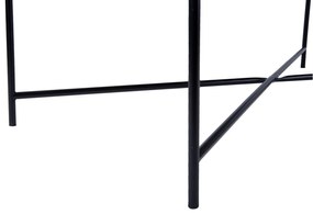 Konferenční obdélníkový skleněný stolek Smooth Square 120x60 cm Leitmotiv
