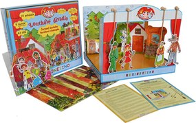 MARIONETINO – Loutkové divadlo: Červená Karkulka a Perníková chaloupka (9 loutek)