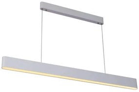 Led světlo immax neo milano smart závěsné lineární svítidlo 120cm, cct 40w/rgb 18w, bílé zigbee 3.0