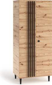 ADRK Furniture Dvoudveřová skříň LIVIA 10 WA-LIV-10-ART-N010