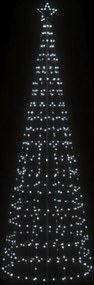 vidaXL Vánoční stromek kužel s hroty 570 ch LED 300 cm [358105] Barva: Teplá bílá