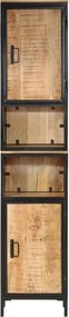 Koupelnová skříňka 40 x 27 x 180 cm železo a masivní mangovník 3217113