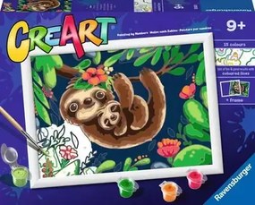 Ravensburger 236329 CreArt Roztomilí lenochodi / věk od: 9 let / verze