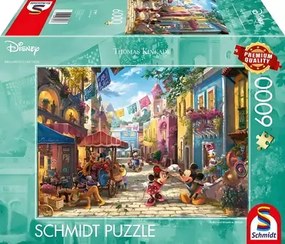 SCHMIDT Puzzle Mickey  Minnie v Mexiku / 6000 dílků / od 12 let