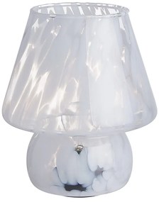 Butlers MISS MARBLE LED Lampa 21,5 cm - bílá