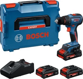 Bosch EXPERT AKU vrtací šroubovák EXSR18V-90, 3× EXBA18V-40 v L-Boxxu 136 06019R2102