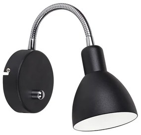 Nástěnná lampa Denver černá