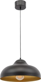 Desolo, 40x130x40cm závěsná 1 černý