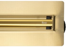 Odtokový žlab REA NEOX SLIM pro 70 cm, zlatý
