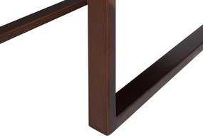 Noční stolek dřevěný naolejovaný GIULIA Beliani