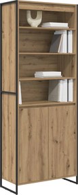 Vysoké skříně Umělecký dub 79 x 36 x 200 cm Kompozitní dřevo 3403045
