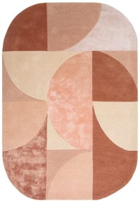 Tribeca Design Kusový koberec Blondie Oval Earth Rozměry: 200x300 cm