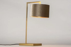 Stolní lampa Pallas Taupe Gold