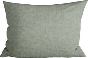Mušelínový povlak na polštář MUSSARI 50x70 cm, šalvějově zelený