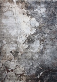 Spoltex, Kusový koberec Universe 841-86 grey/beige, 80x150, šedá, obývací pokoj