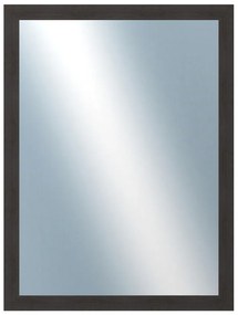 DANTIK - Zarámované zrcadlo - rozměr s rámem cca 60x80 cm z lišty 4020 hnědá (2767)