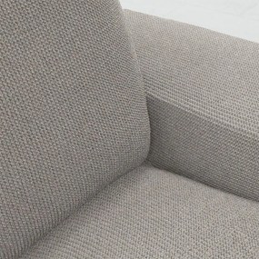 Super strečové potahy HARMONIA světle šedá křeslo (š. 70 - 110 cm)