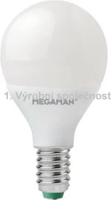 LED žárovka E14 Megaman LG2603.5V2/WW/E14 P45 3,5W (25W) teplá bílá (2800K)