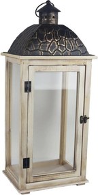 Dřevěná lucerna Morex D6046/V, velká, 62,5 cm