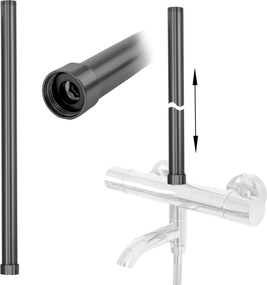 Prodloužení pro vanovou/sprchovou soupravu REA ø 25 mm - 50 cm, titan