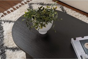 Černý matný konferenční stolek 60x119 cm Sable – Kalune Design