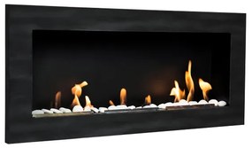BIO FLAME biokrb Easy M Open Patina Antracit