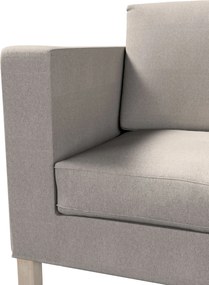Potah na pohovku IKEA  Karlanda 2-místná, krátký barva béžová látka pletený vzor
