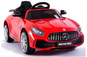 HračkyZaDobréKačky Dětské elektrické autíčko Mercedes AMG GT R lakované červené