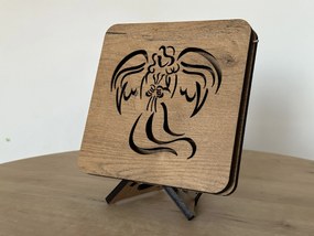 Li-Go "Anděl" lampa 19x19cm provedení povrchu: dub světlý