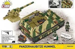 COBI 2663 Hummel Sd.Kfz.165 / Stavebnice / 1118 kostek / 2 figurky / o