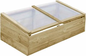 Pařeniště 2 ks impregnovaná borovice 100 x 50 x 35 cm 3055329