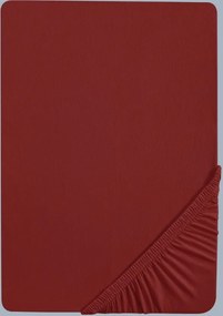 Napínací prostěradlo Polycoton - 90x190 cm - červená