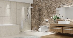 Invena Nyks, nástěnná sprchová baterie, chrom lesklý, INV-BN-28-001-S
