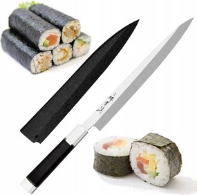 Sakai Takayuki Ginryu Honyaki Sw Japonský Nůž Yanagiba na sushi 61 Hrc 27 cm