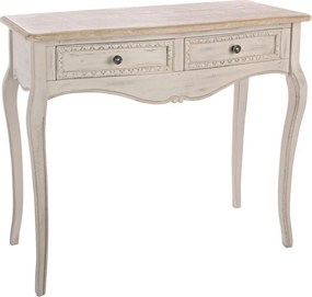 Krémový konzolový stolek 40x90 cm Clarisse – Bizzotto