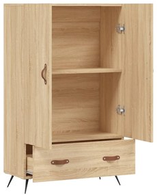 Skříň highboard dub sonoma 69,5 x 31 x 115 cm kompozitní dřevo