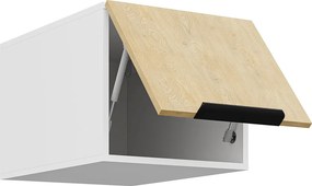 CREMONA bc | horní skříňka 40 NAGU-36 1F výklopná | 40 cm | HLUBOKÁ | bílá/cremona