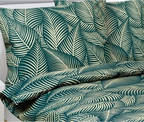 Bavlněné povlečení Zelená,Žlutá 90/979 - 140x200 cm, 70x90 cm