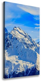Wallmuralia Vertikální Vertikální Foto obraz na plátně do obýváku Hory zima 50x100