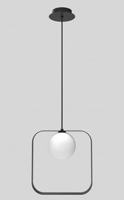 Závěsná lampa TULA 1xG9 Candellux Černá