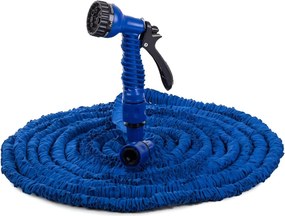 Flexibilní hadice s rozprašovačem Magic Hose - 30 m - modrá