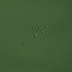 Čtvercový sedák tmavě zelený nylon