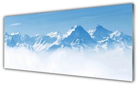 Plexisklo-obraz Hory Mlha Krajina 125x50 cm