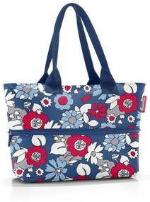 Reisenthel Chytrá taška přes rameno Shopper e1 florist indigo