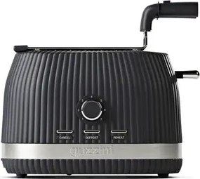 Guzzini Sous Chef šedá / Topinkovač / se skládacími kleštěmi