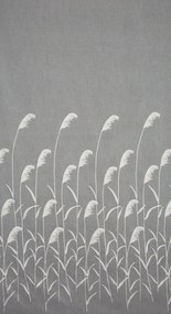 ZÁCLONA NA KROUŽCÍCH ABBIE 140X250 CM KRÉMOVÁ