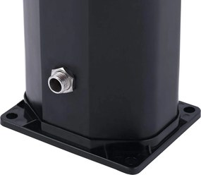 Solární sprcha G21 Amber 60 l, černo-stříbrná
