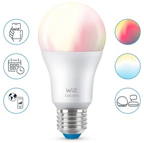 WiZ A60 LED žárovka Wi-Fi E27 8W RGB